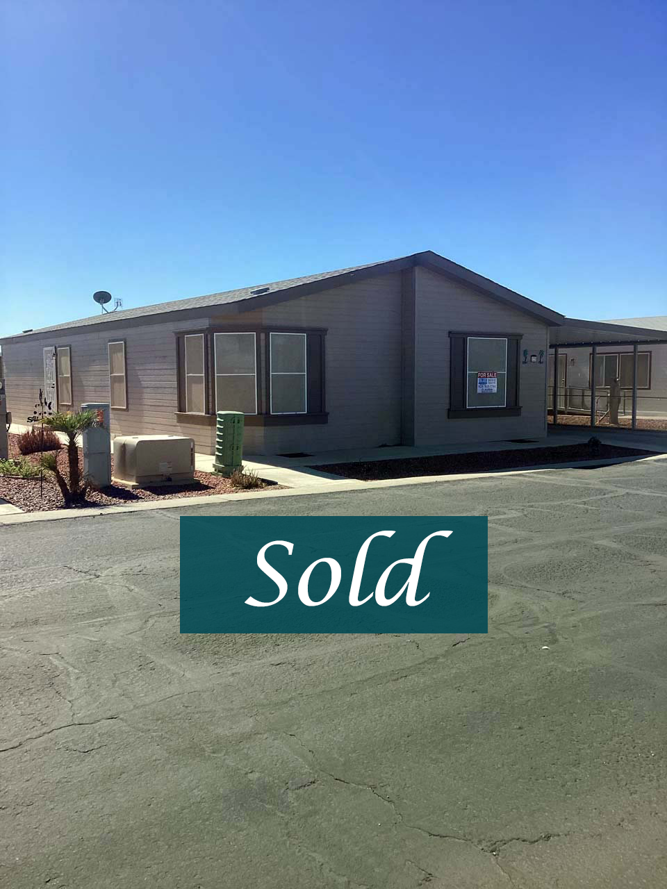 Rancho Rialto Home For Sale - - 2 Bedrooms - 2 Bathrooms - Price $152,