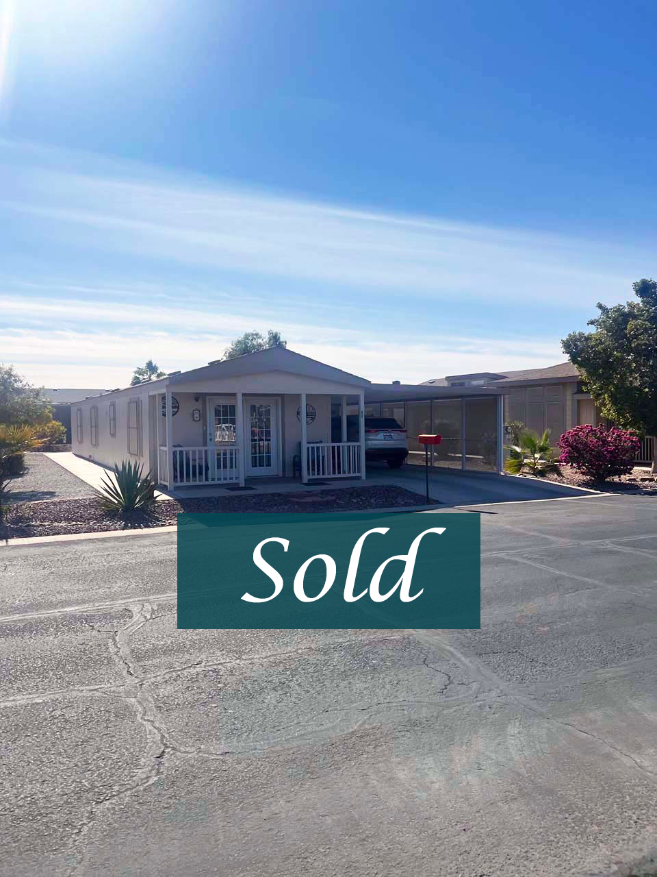 Rancho Rialto Home For Sale - - 2 Bedrooms - 2 Bathrooms - Price $118,